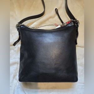 Coach | Bags | Vintage Coach Legacy Black Slim Duffle Leather Crossbody ...